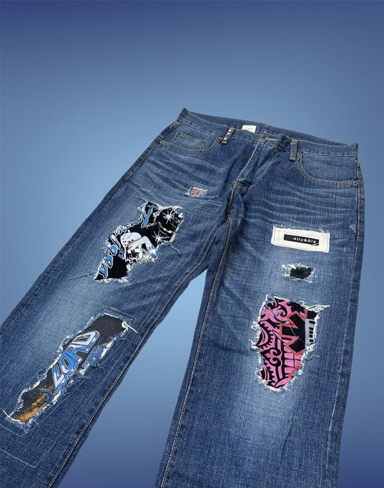Custom 🔥Ally & Dia Custom Patches Denim | Grailed