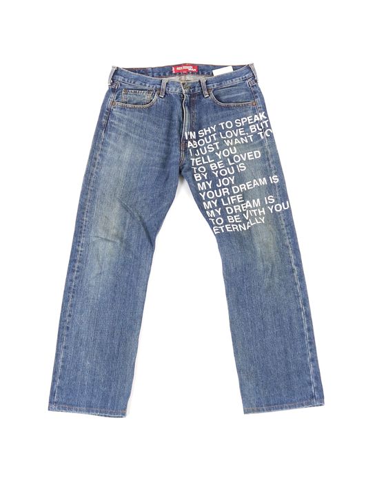 Junya Watanabe Poem Jeans | Grailed