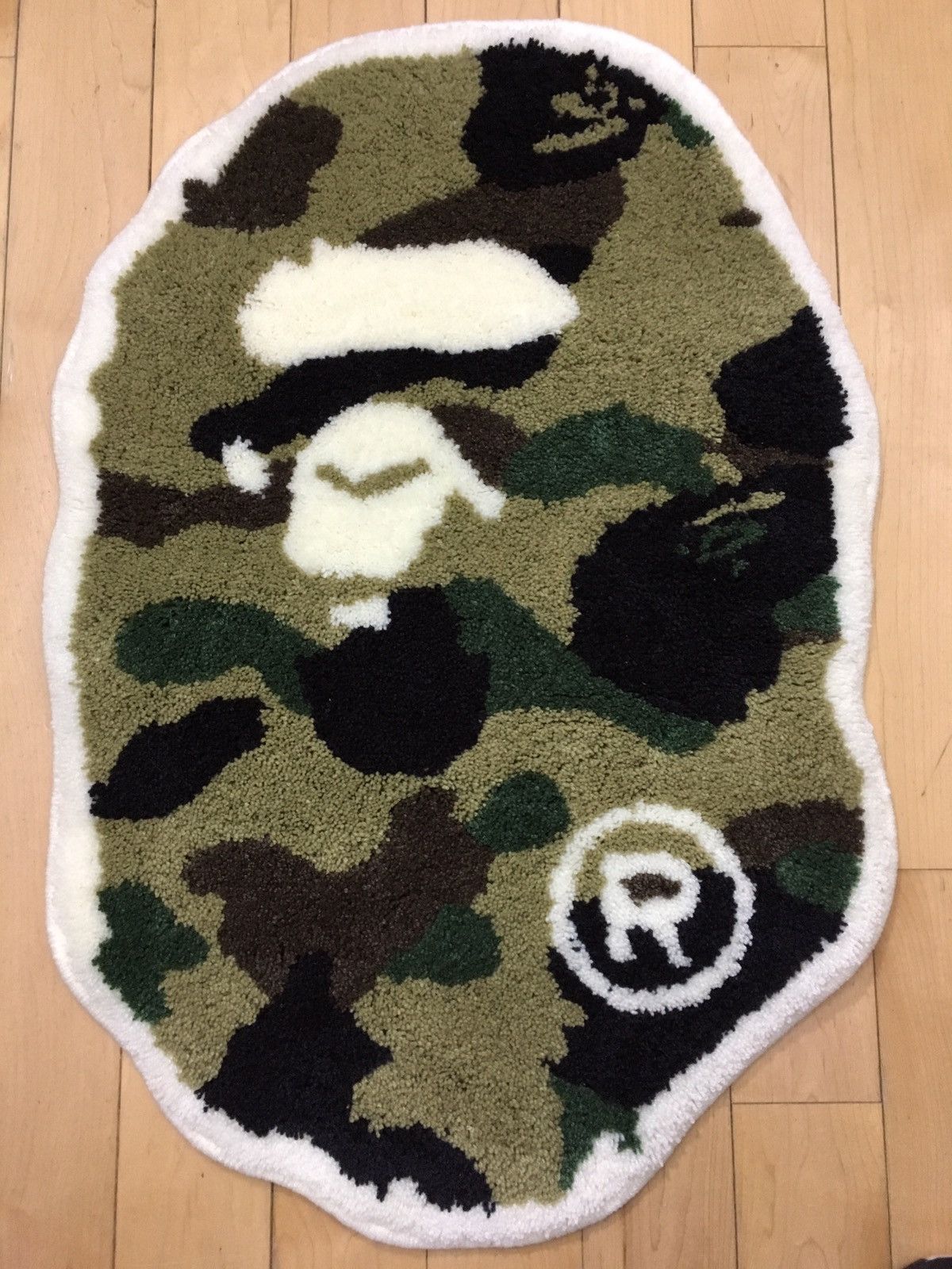 Bape Ape Head Rug | Grailed