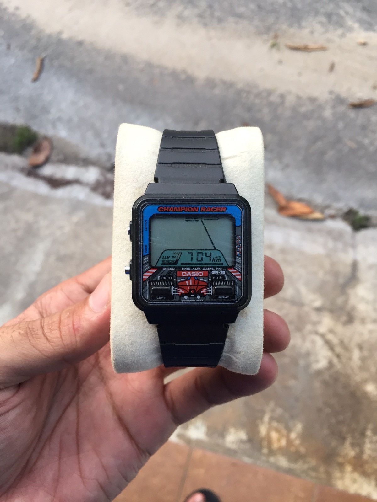 Casio × Vintage Vintage Rare 🔥 Casio Game Watch GR-15 Champion Racer ...