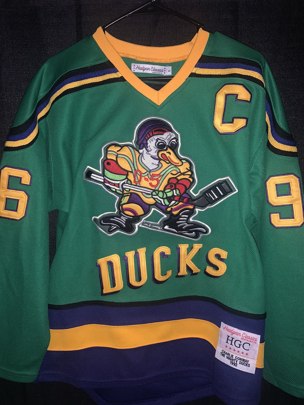 Vintage Headgean classic almighty ducks jersey | Grailed