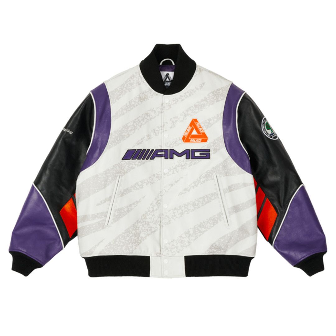 Palace Palace AMG Leather Jacket | Grailed