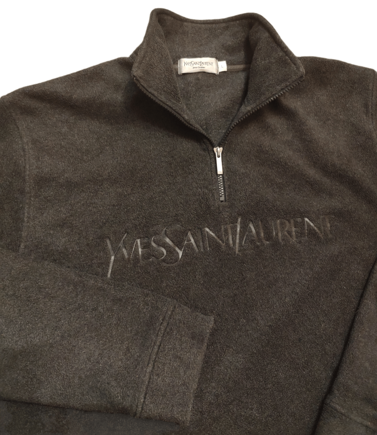 Rare × Ysl Pour Homme × Yves Saint Laurent Ysl fleece yves saint ...