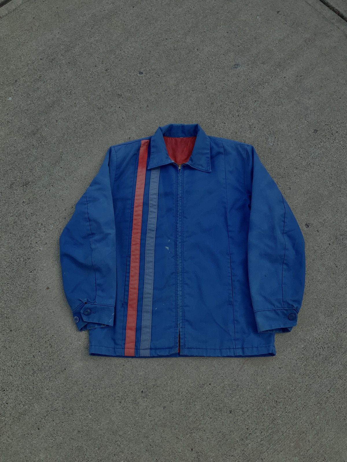 Racing × Streetwear × Vintage VINTAGE BLUE 80s RACING JACKET | Grailed