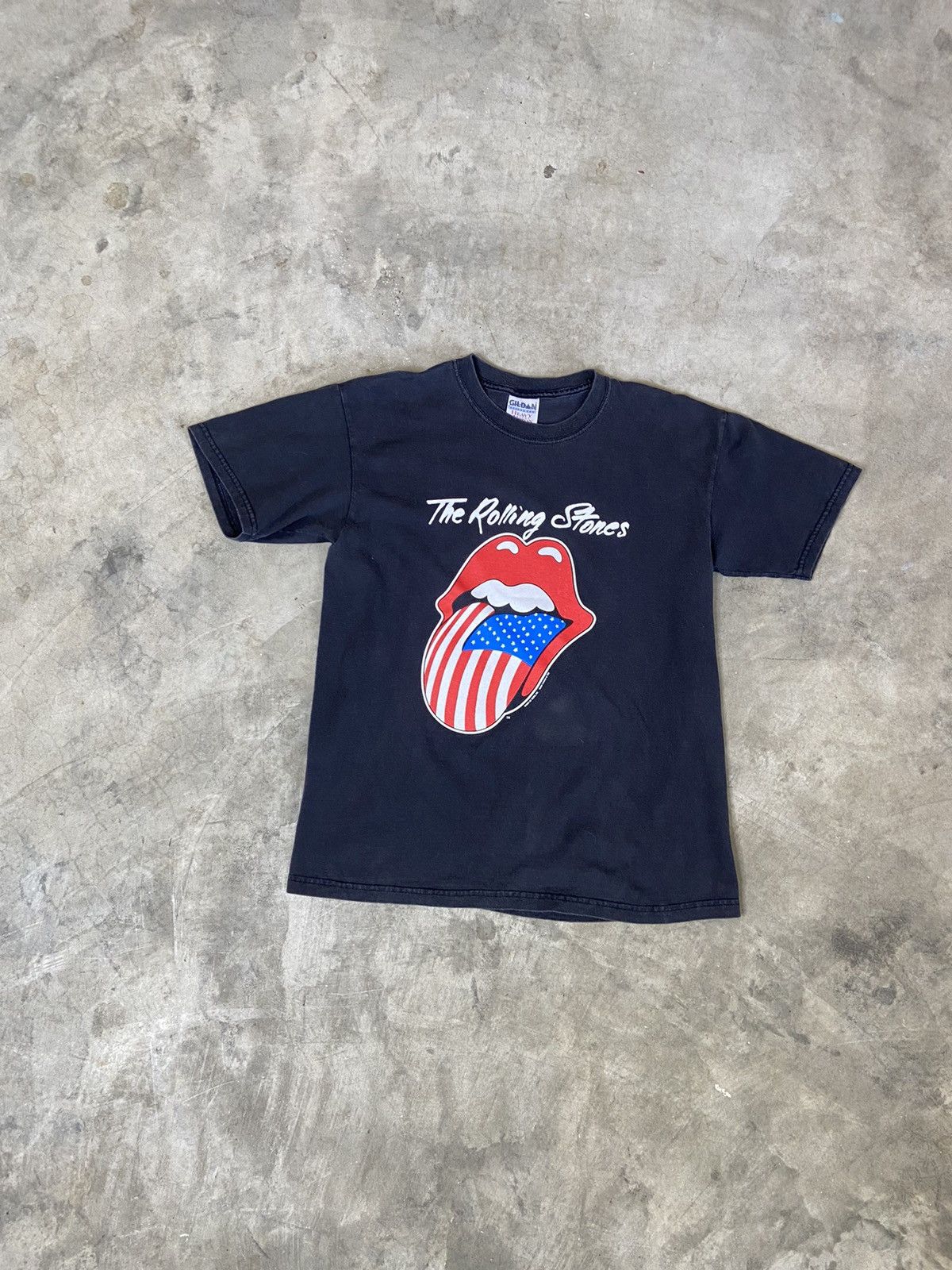 Band Tees × Vintage Vintage Rolling Stones Faded Band Tee medium | Grailed