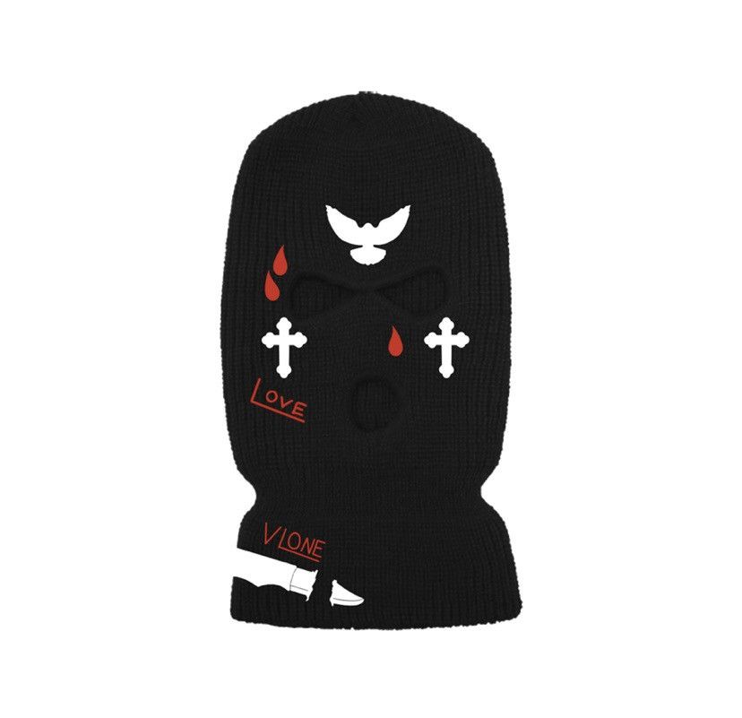 Kodak × Sniper Gang × Vlone VLone x Kodak Black Ski Mask (one size ...