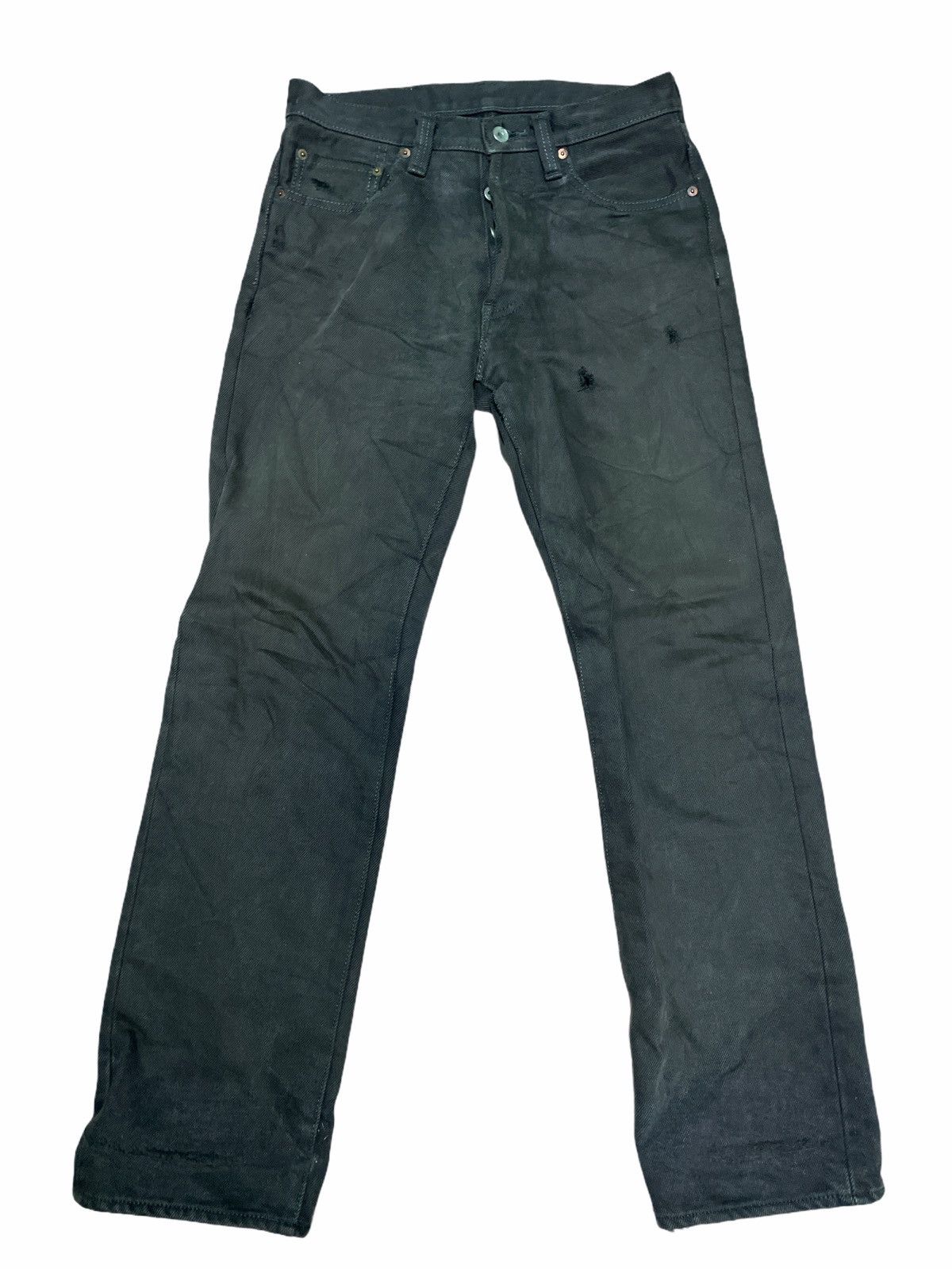 Iron Heart Rare Super Black Heavy Denim Selvedge Motorcycle Specialist ...