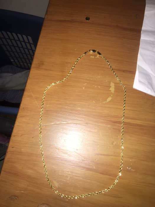 other-22-inch-gold-chain-18k-gold-plated-grailed
