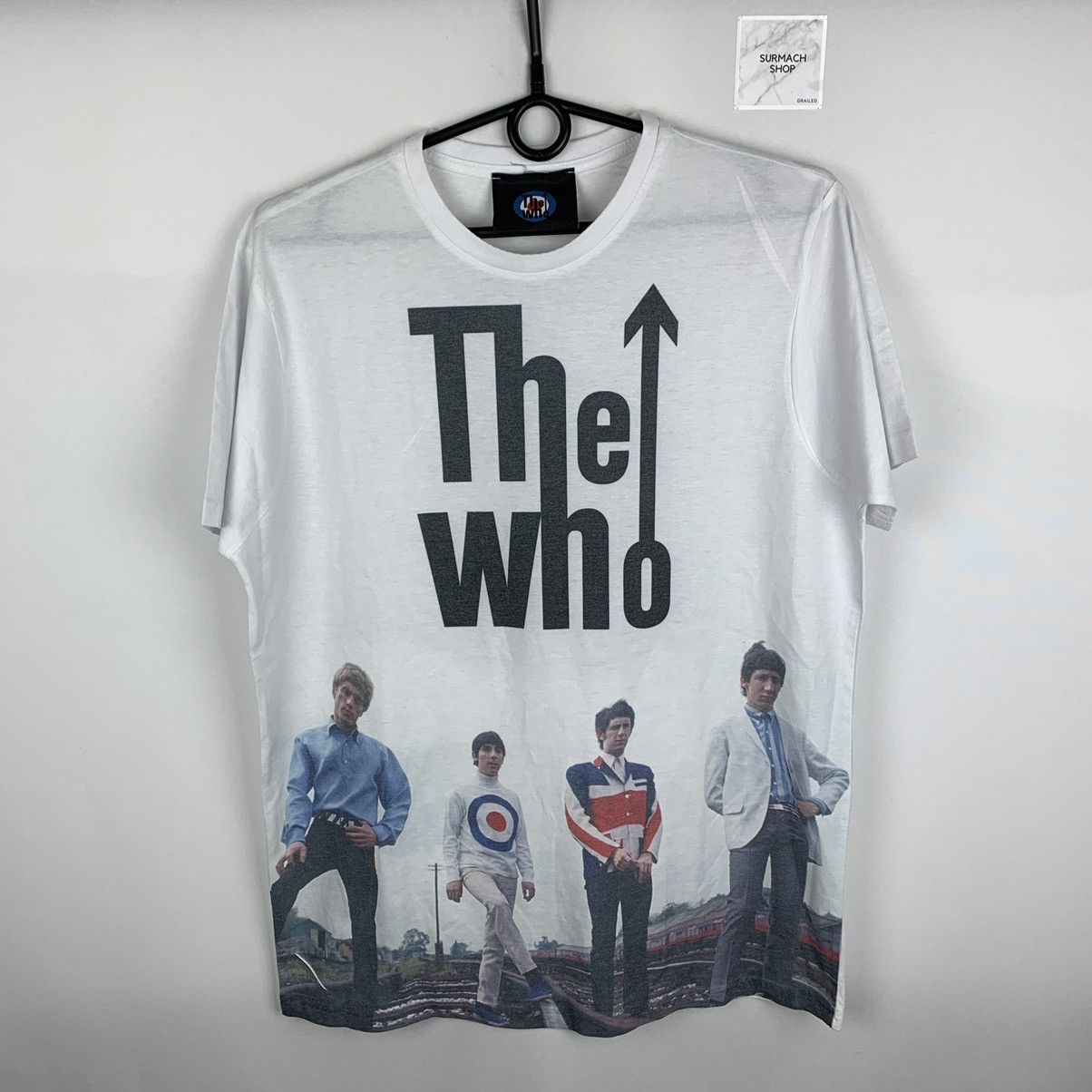 Vintage The Who T-shirt Big Logo Rare Band Tee | Grailed
