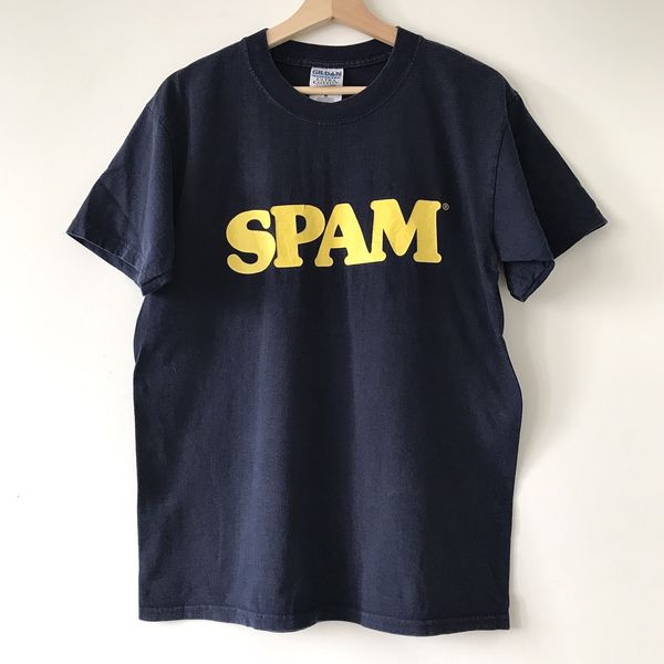 Vintage Authentic 2000s SPAM Food Industries Big Logo Promo Tee | Grailed