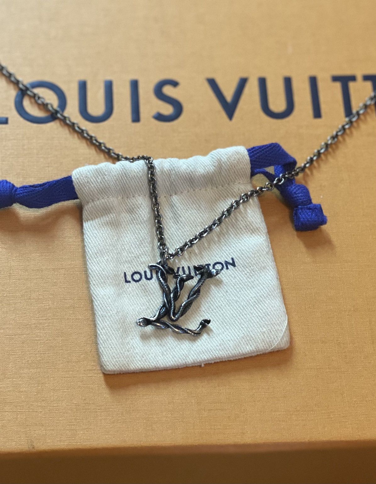 Louis Vuitton Louis Vuitton Snake Pendant Necklace Grailed