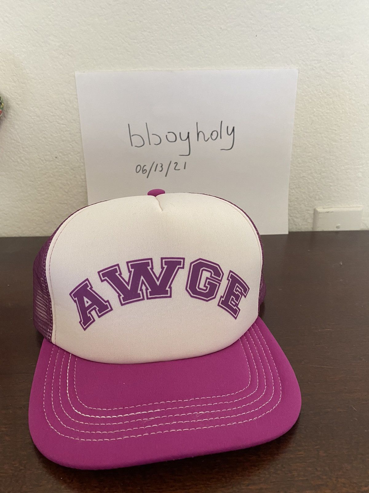 Very Rare Awge Trucker Hat | Grailed