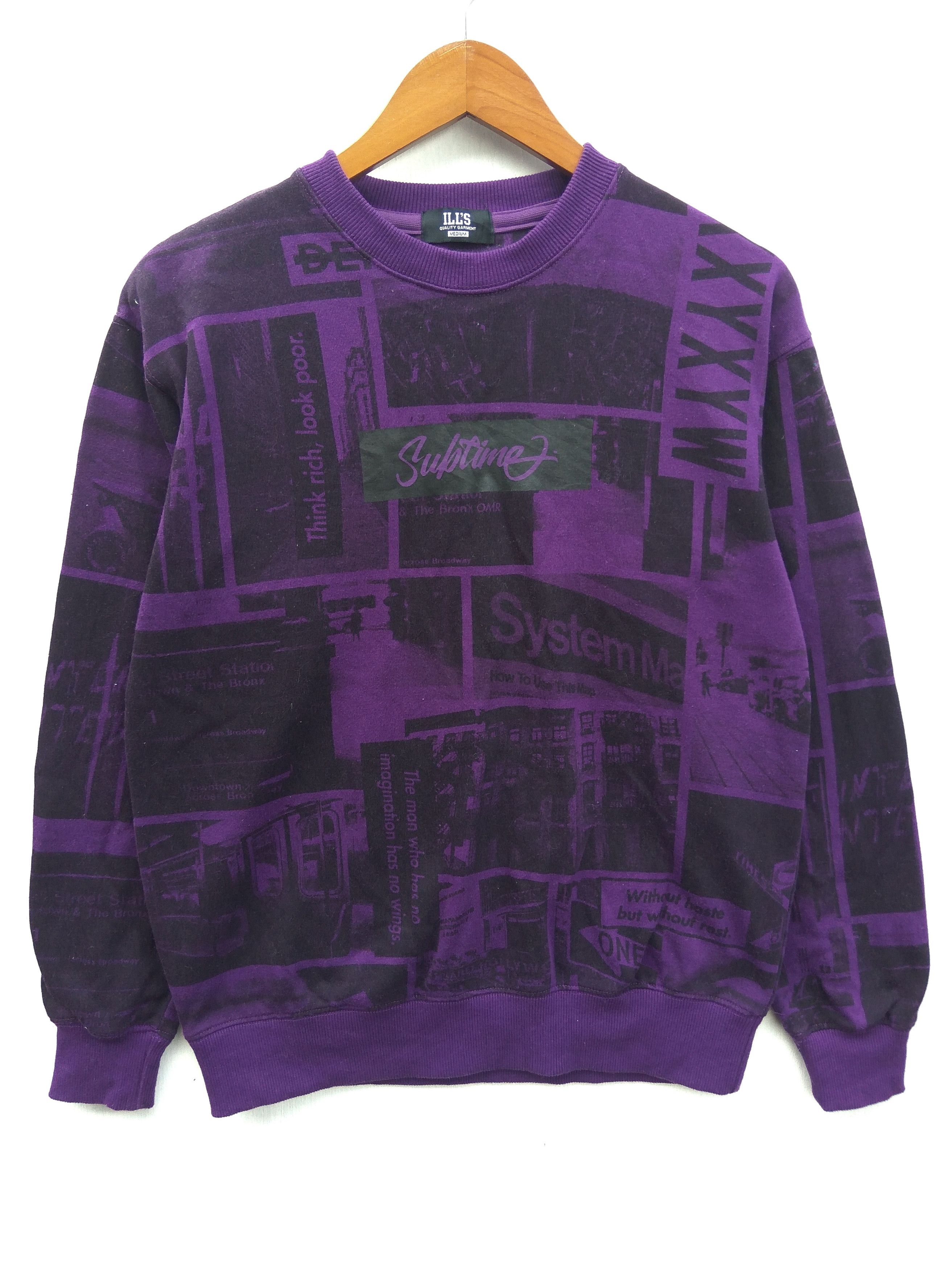 Dope × Japanese Brand Ill's sweatshirt full print Hysteric Dope × Japanese Brand Ill's sweatshirt full print Hysteric