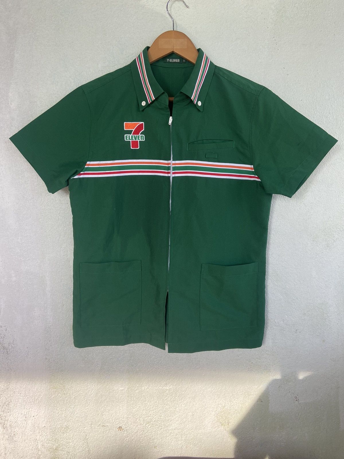 Workers 7 Eleven 7E Zip Up Worker Uniform | Grailed