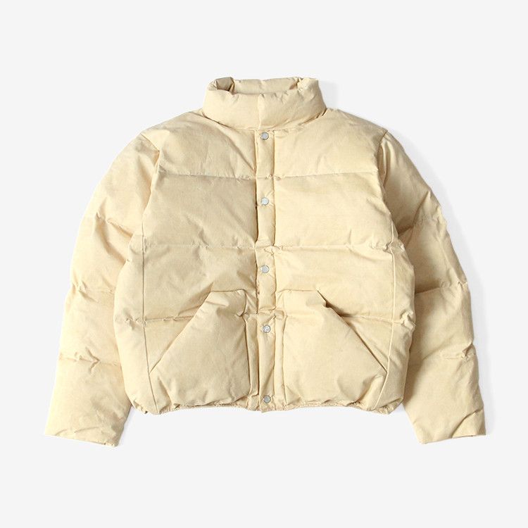Olderbrother waxed puffer coat | Grailed