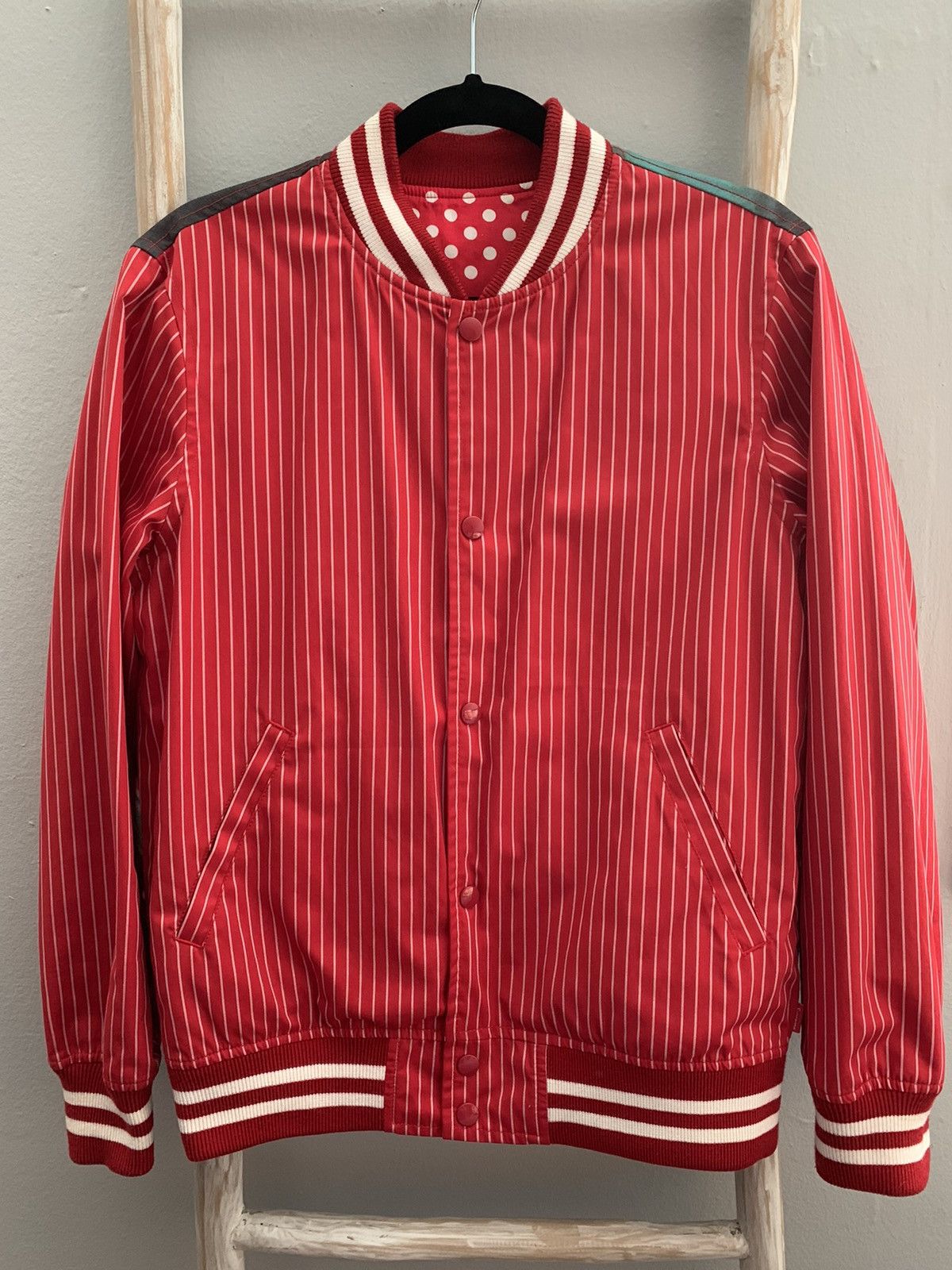 Comme des Garcons × Supreme Supreme CDG Reversible Varsity Bomber ...