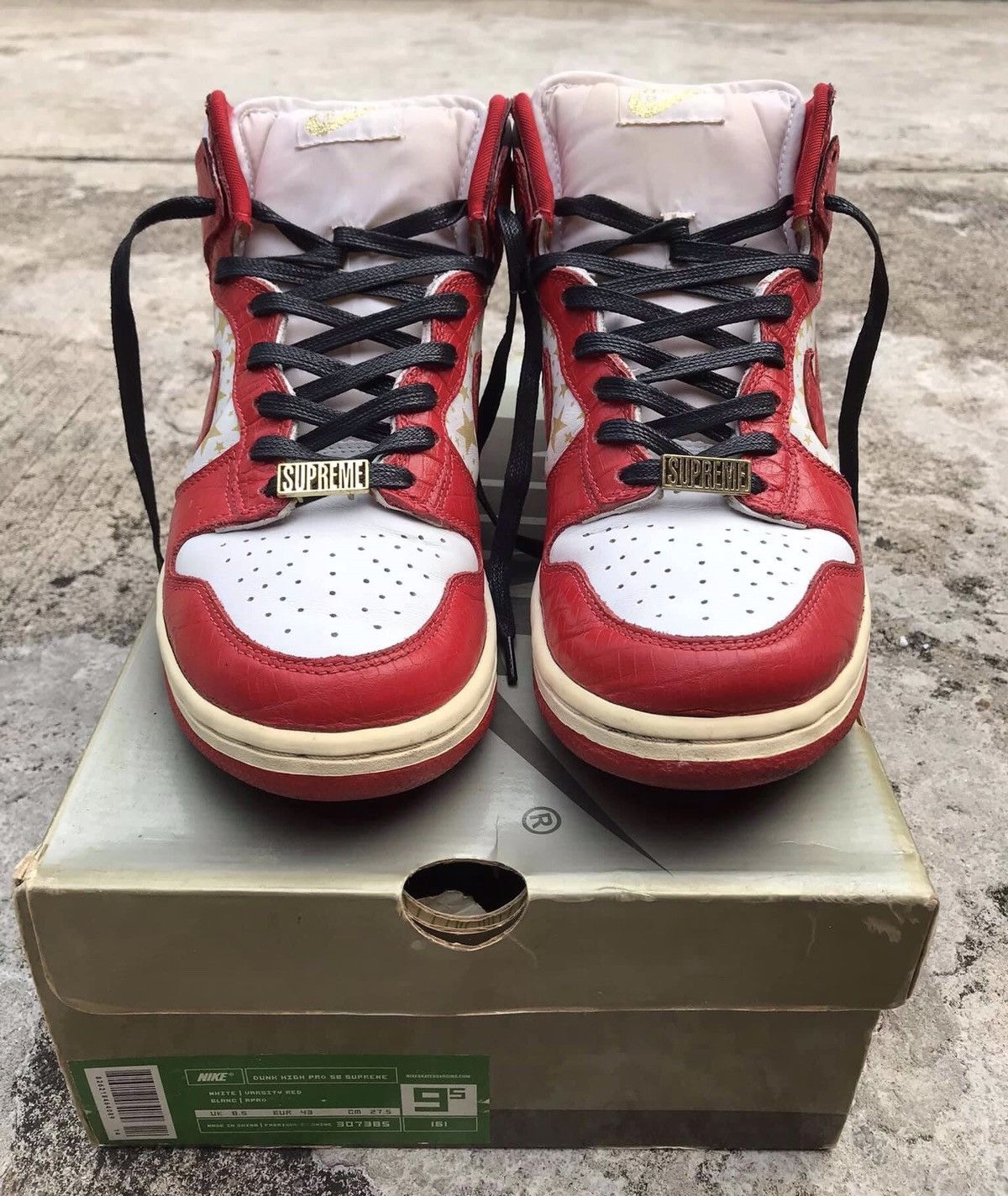 Nike × Supreme Nike Dunk High Pro SB x Supreme Red 2003 Grailed 🔥 | Grailed