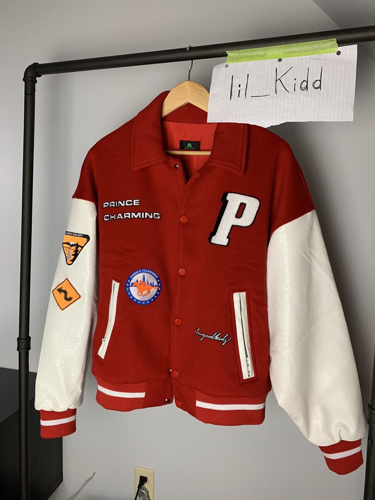 Custom × Designer DONCARE “Prince Charming” Varsity Jacket | Grailed