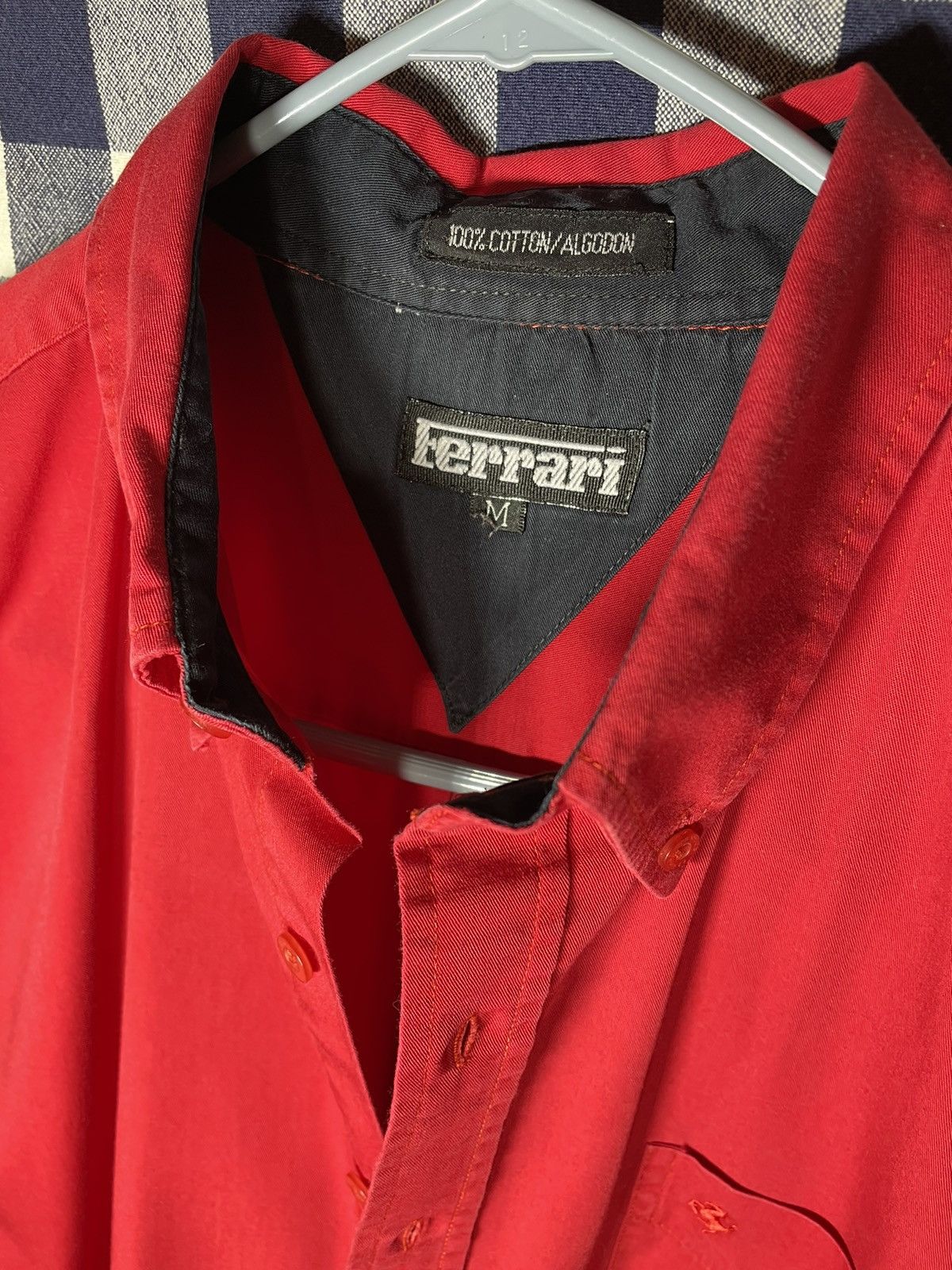 Ferrari × Vintage Vintage ferrari button up | Grailed