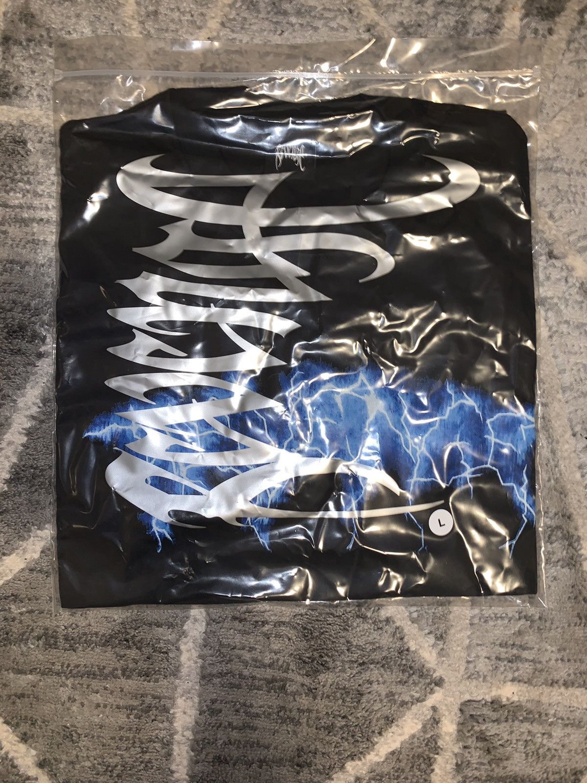 Revenge Blue Lightning Tee | Grailed
