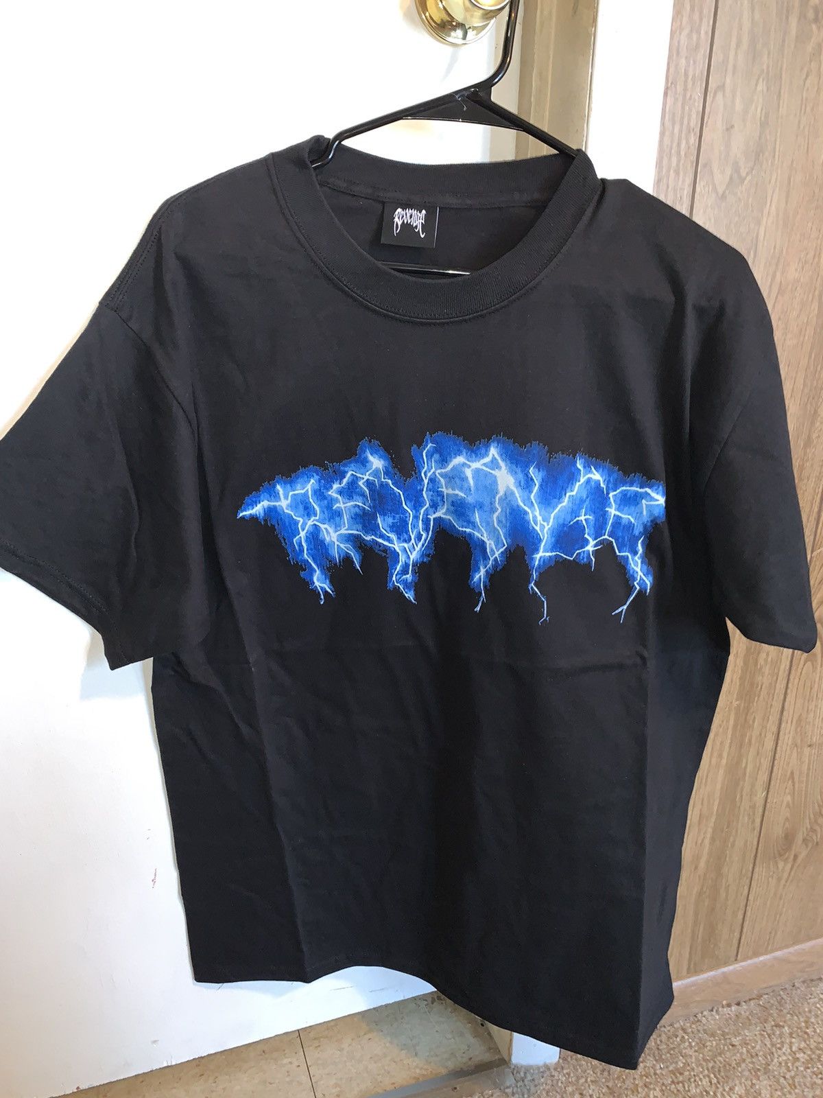 Revenge Blue Lightning Tee | Grailed