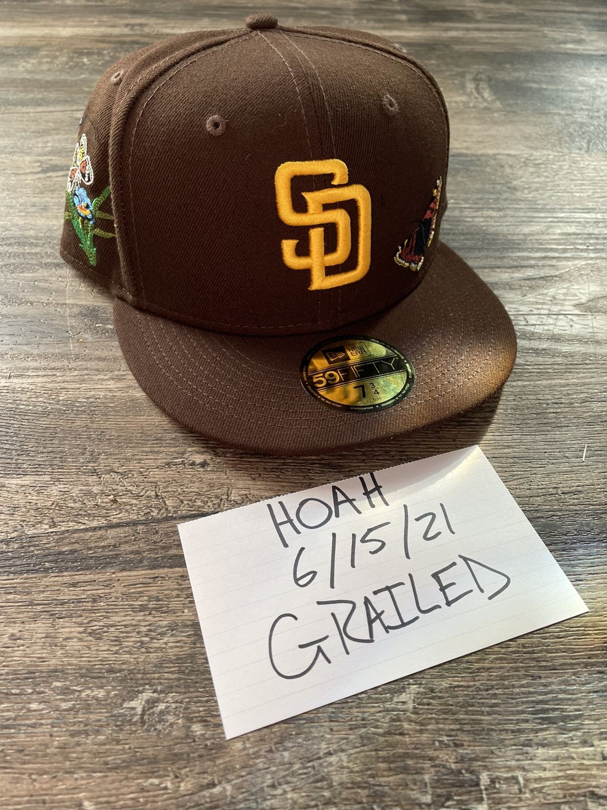 FELT × MLB × New Era FELT x San Diego Padres 59FIFTY Fitted Butterfly ...