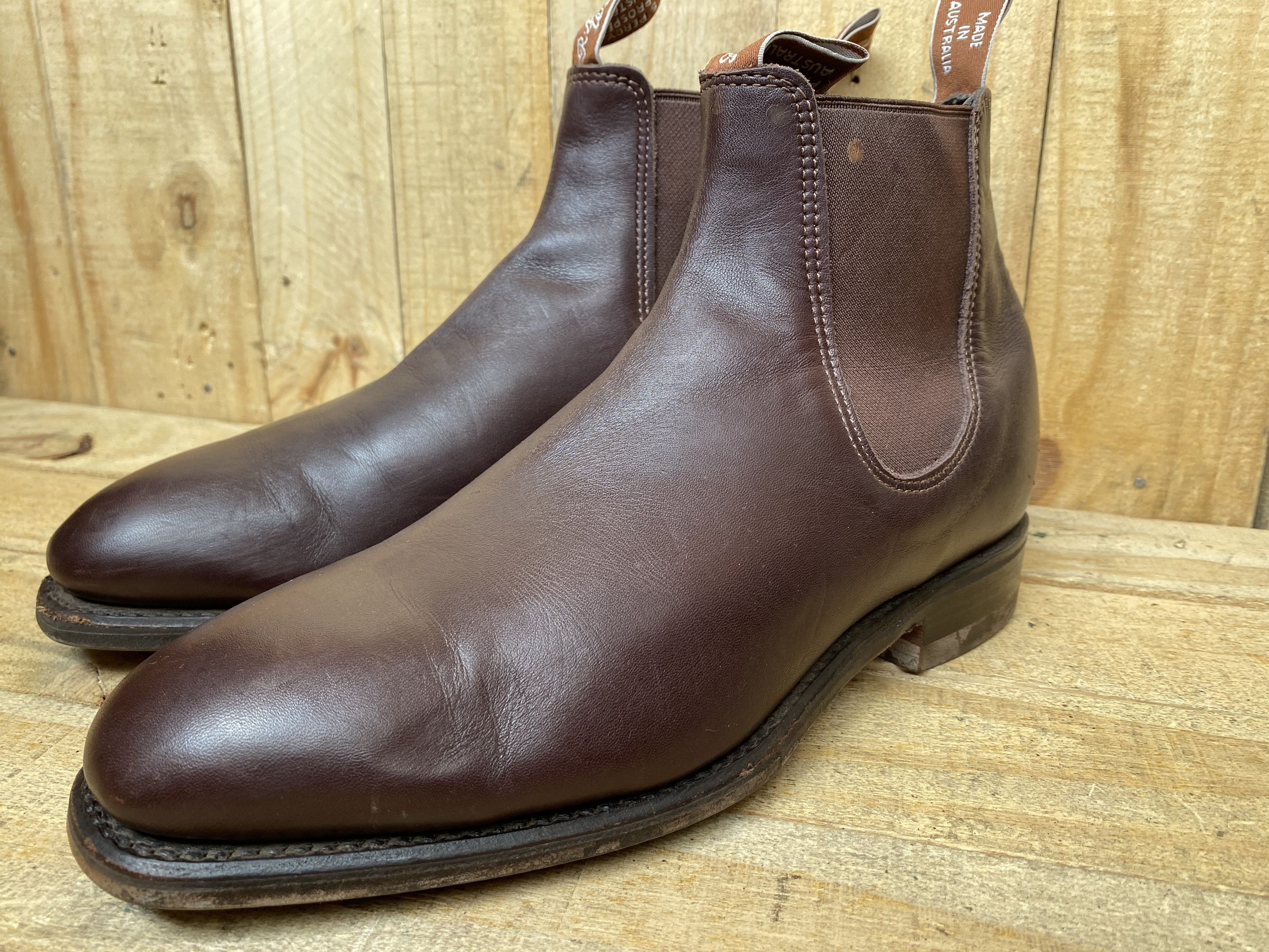 R.M. Williams RM Williams Dynamic Flex Craftsman CHESTNUT Comfort ...