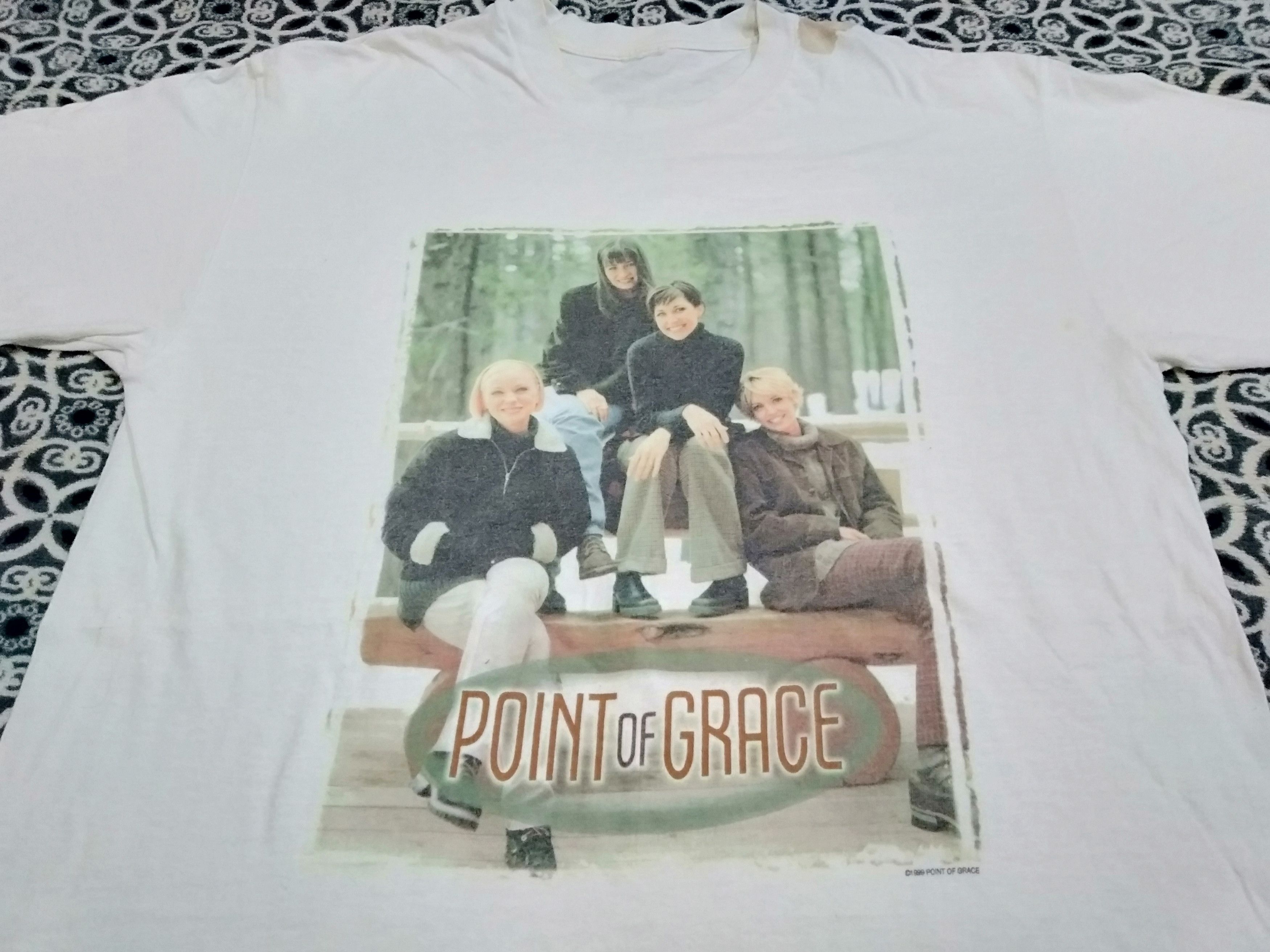 Band Tees × Vintage Vintage Point of grace tour t shirt | Grailed