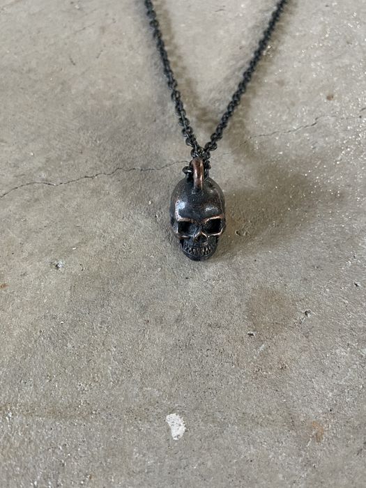 Number (N)ine Number Nine skull necklace | Grailed