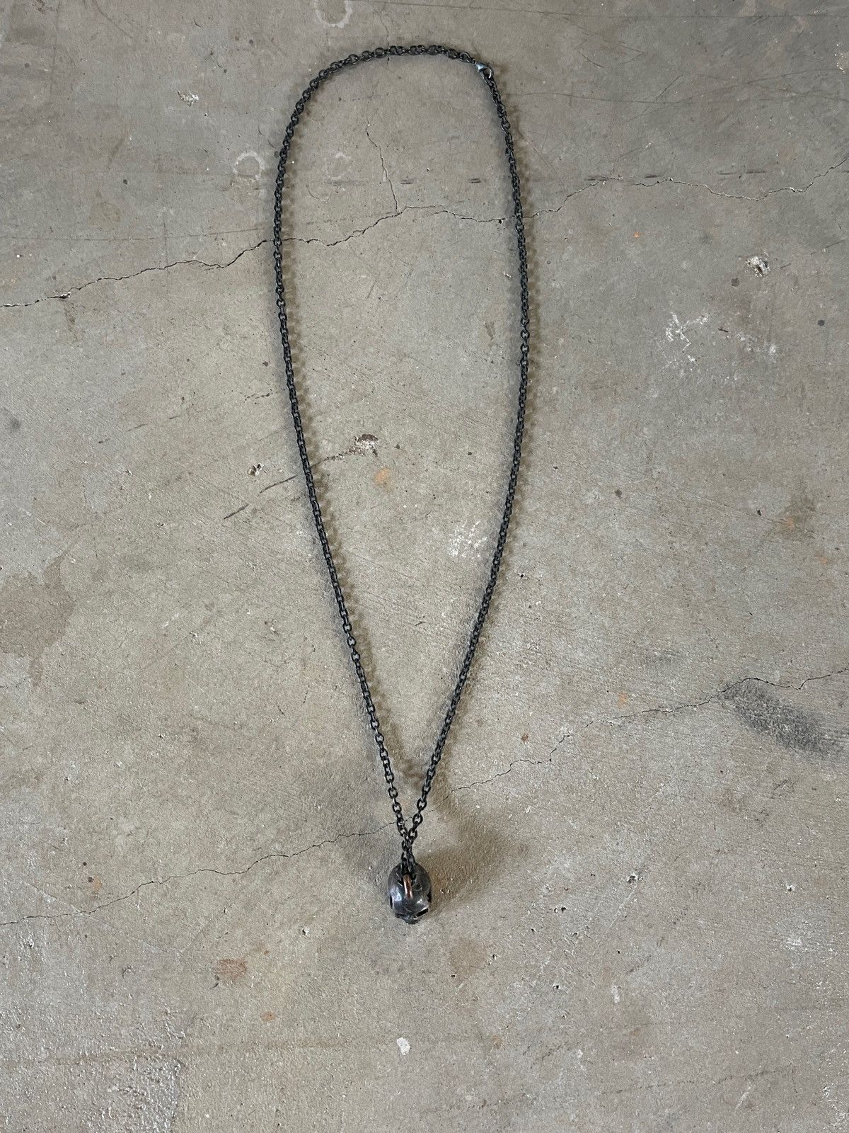 Number (N)ine Number Nine skull necklace | Grailed