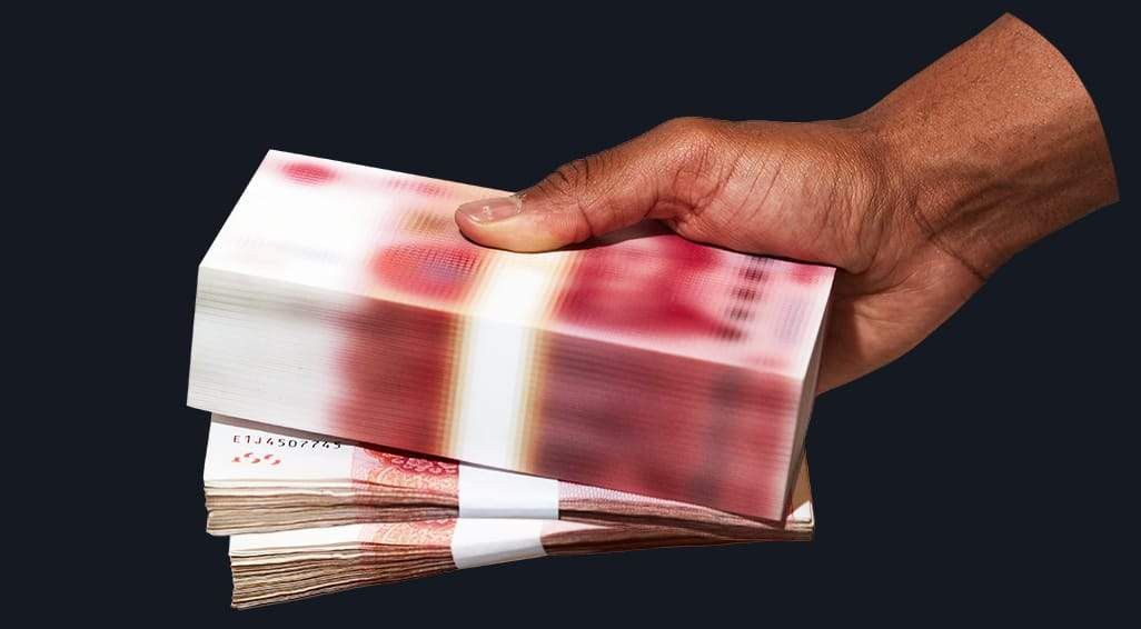 Other Blur x Mschf Stack Of ¥100 Yuan Money Block Limited Edition | Grailed