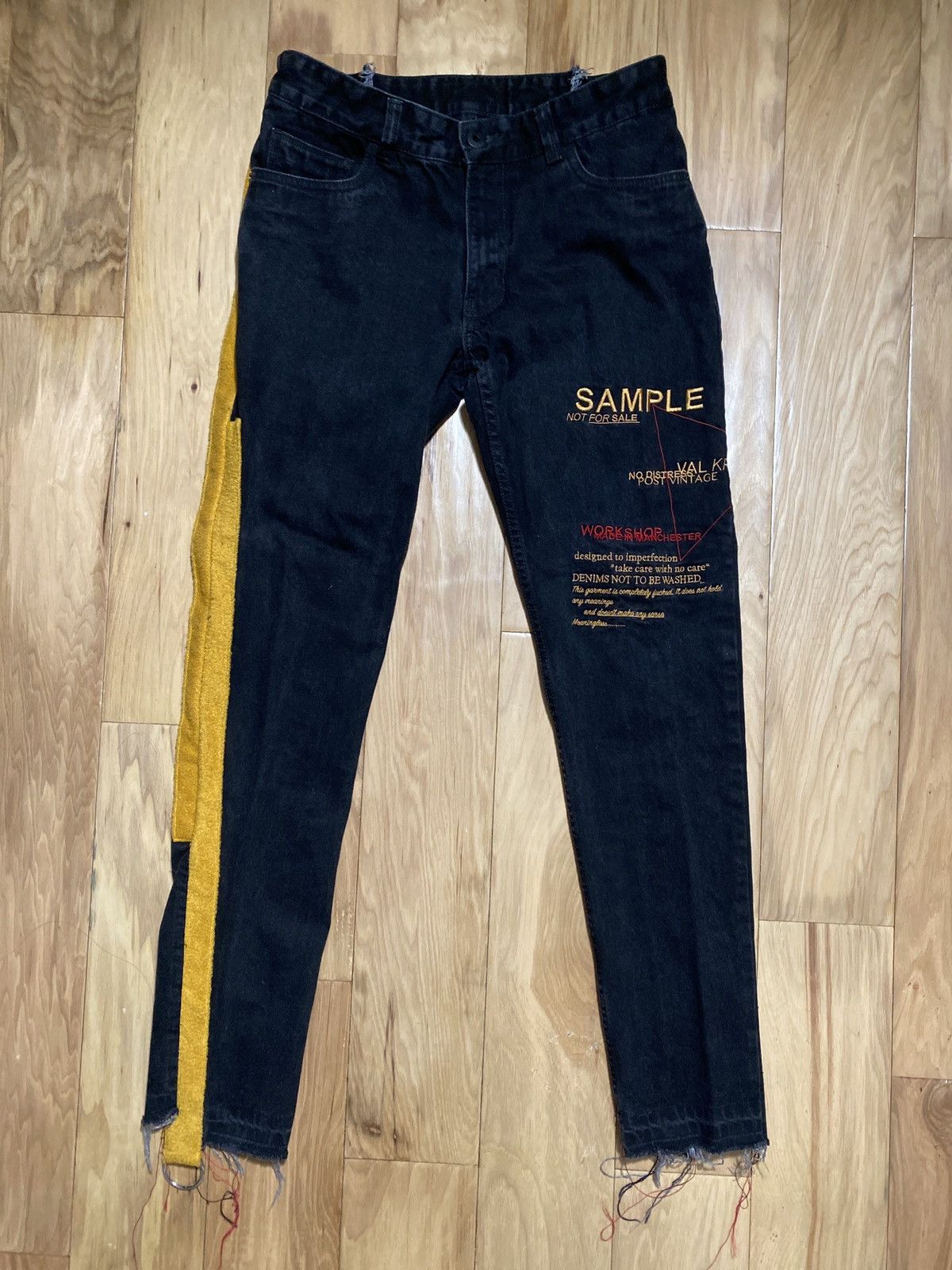 Val Kristopher Val Kristopher Limited edition sample denim jeans | Grailed