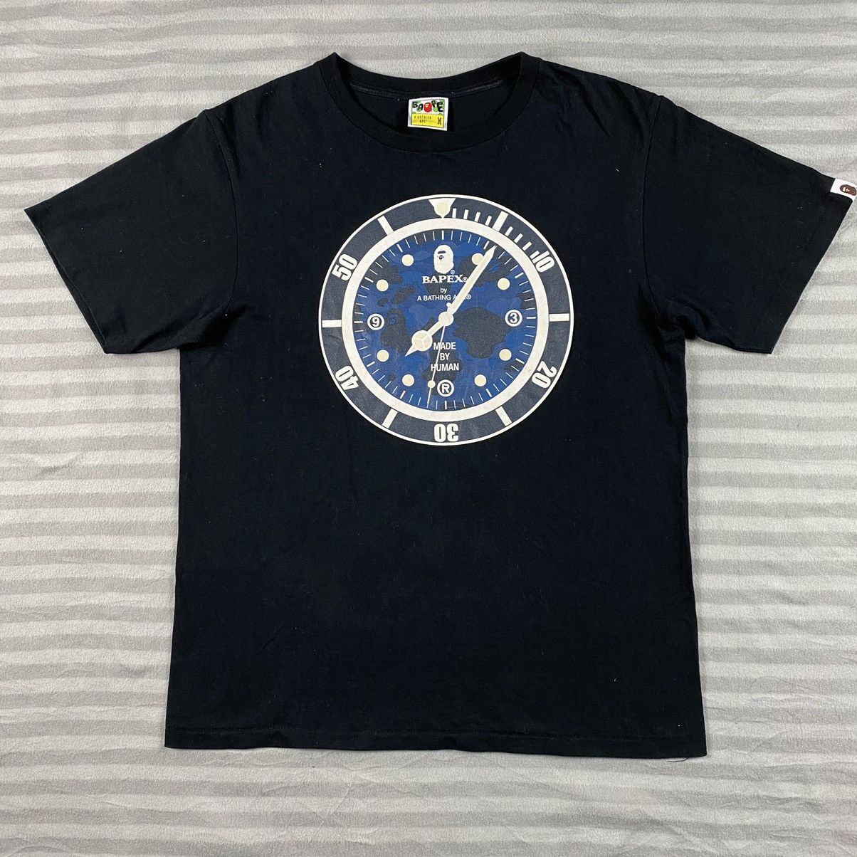 Bape Bape Tee Inspired By Rolex Watch | Grailed