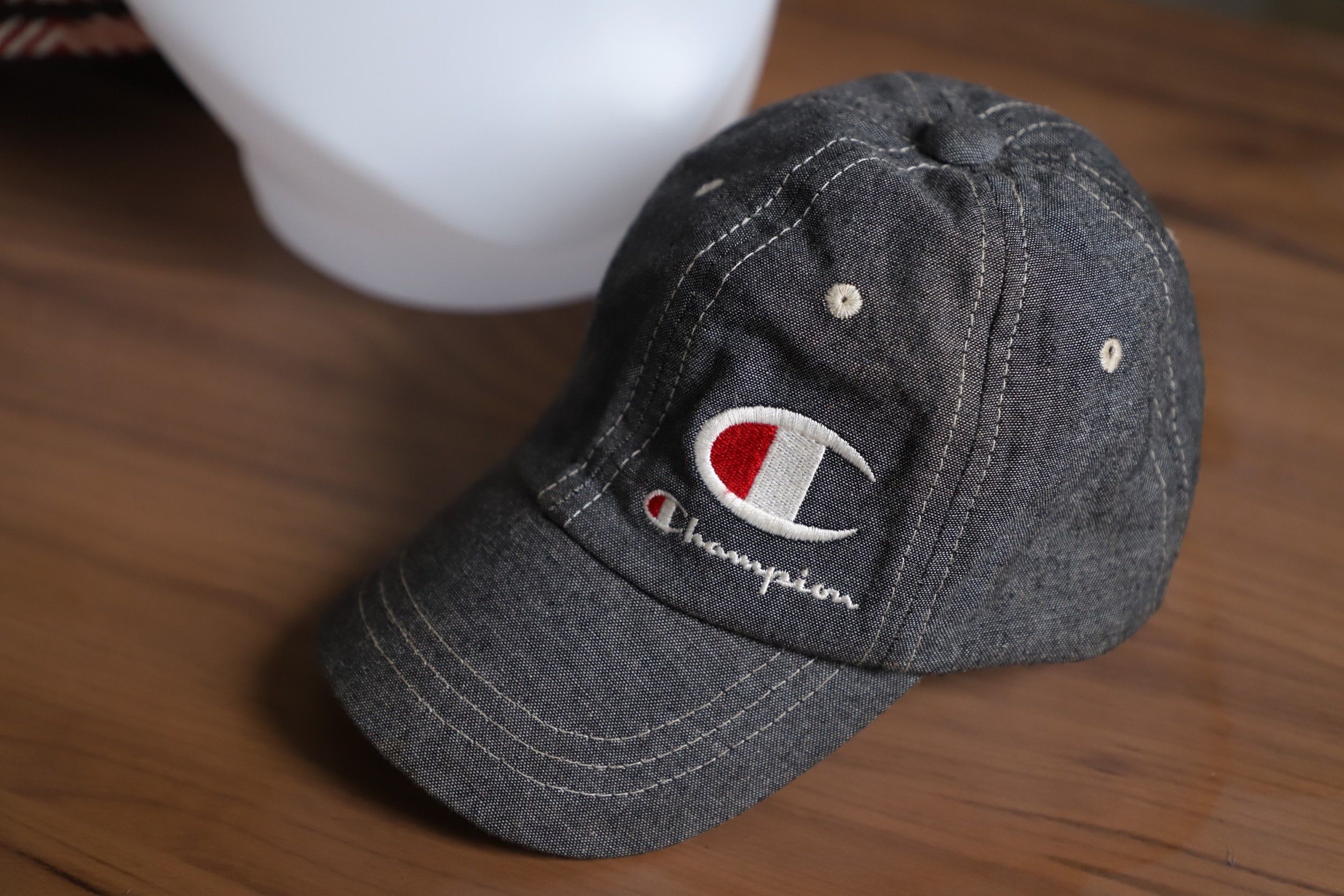 Champion × Streetwear Champion Cap / Denim Cap For Kids 48 cm / Good ...