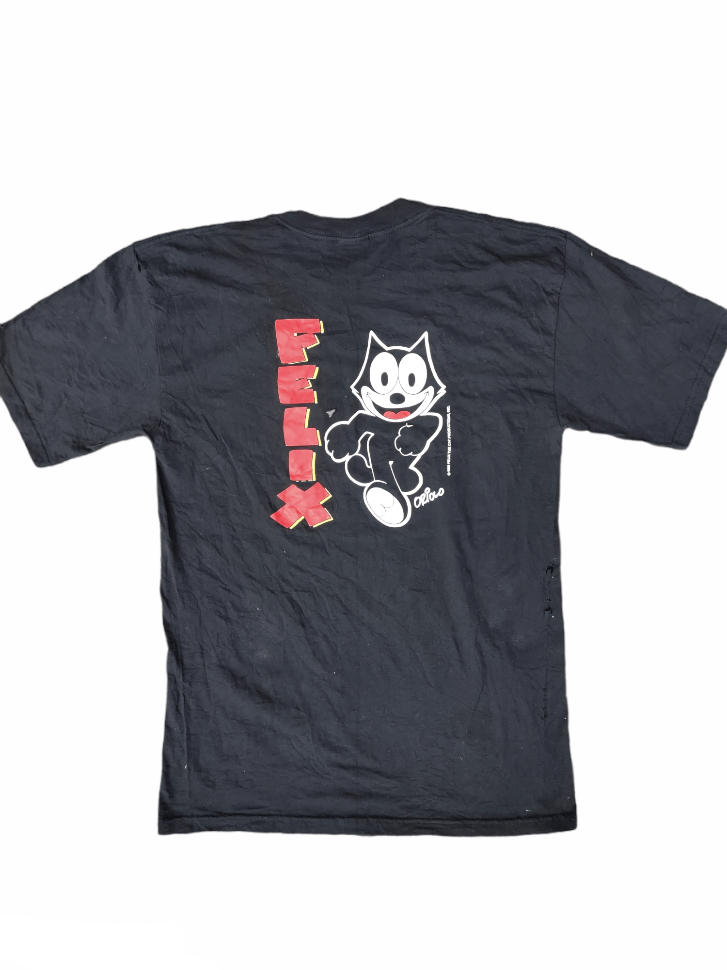 Vintage 1998 Vintage Felix The Cat Distressed Shirt | Grailed