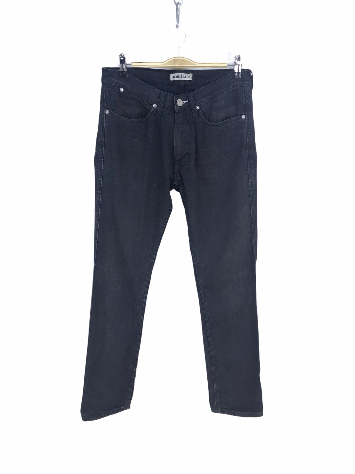 Acne Studios Acne Studio Black Denim Jeans | Grailed