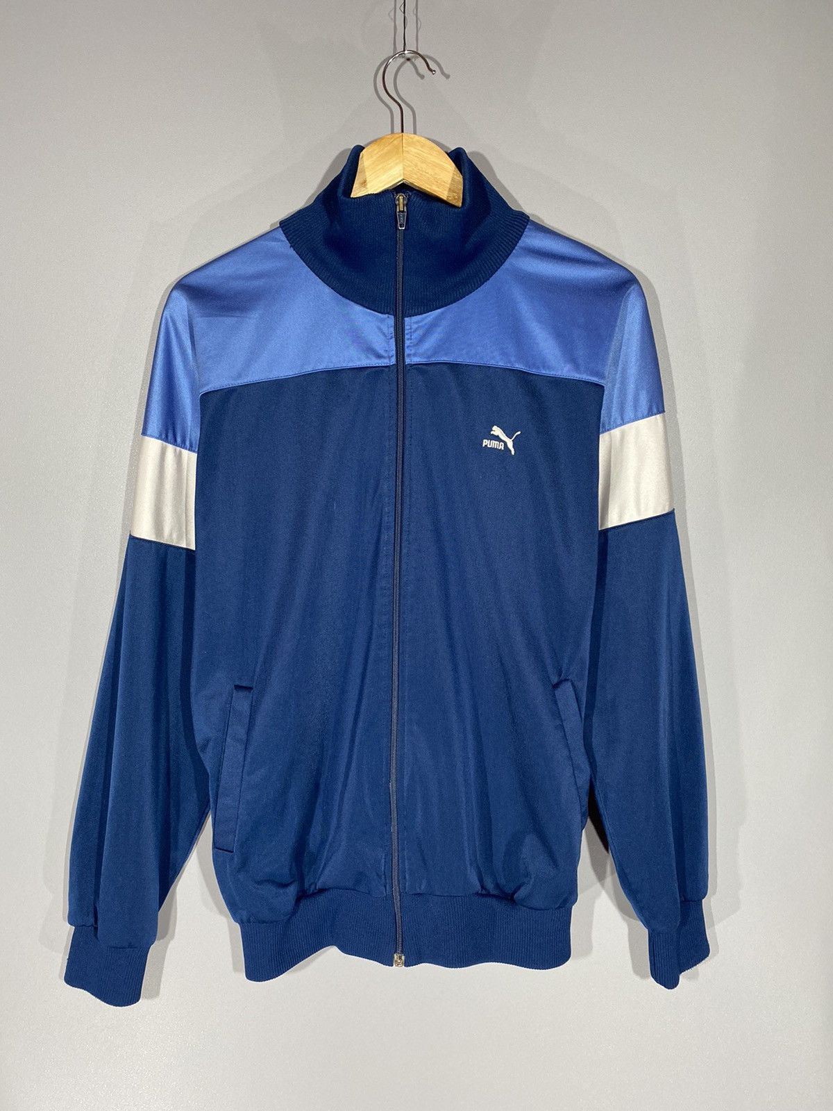 Puma × Streetwear × Vintage Puma Vintage Track Top Size M-L Mens 1980s ...