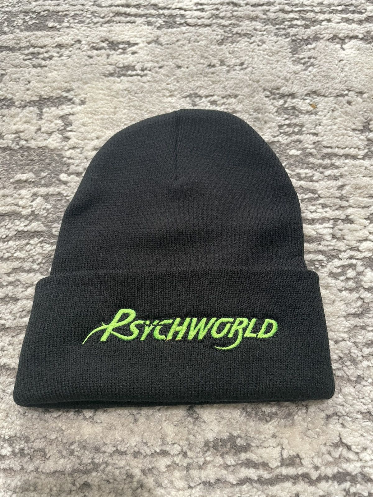 Psychworld Psychworld Logo Beanie | Grailed