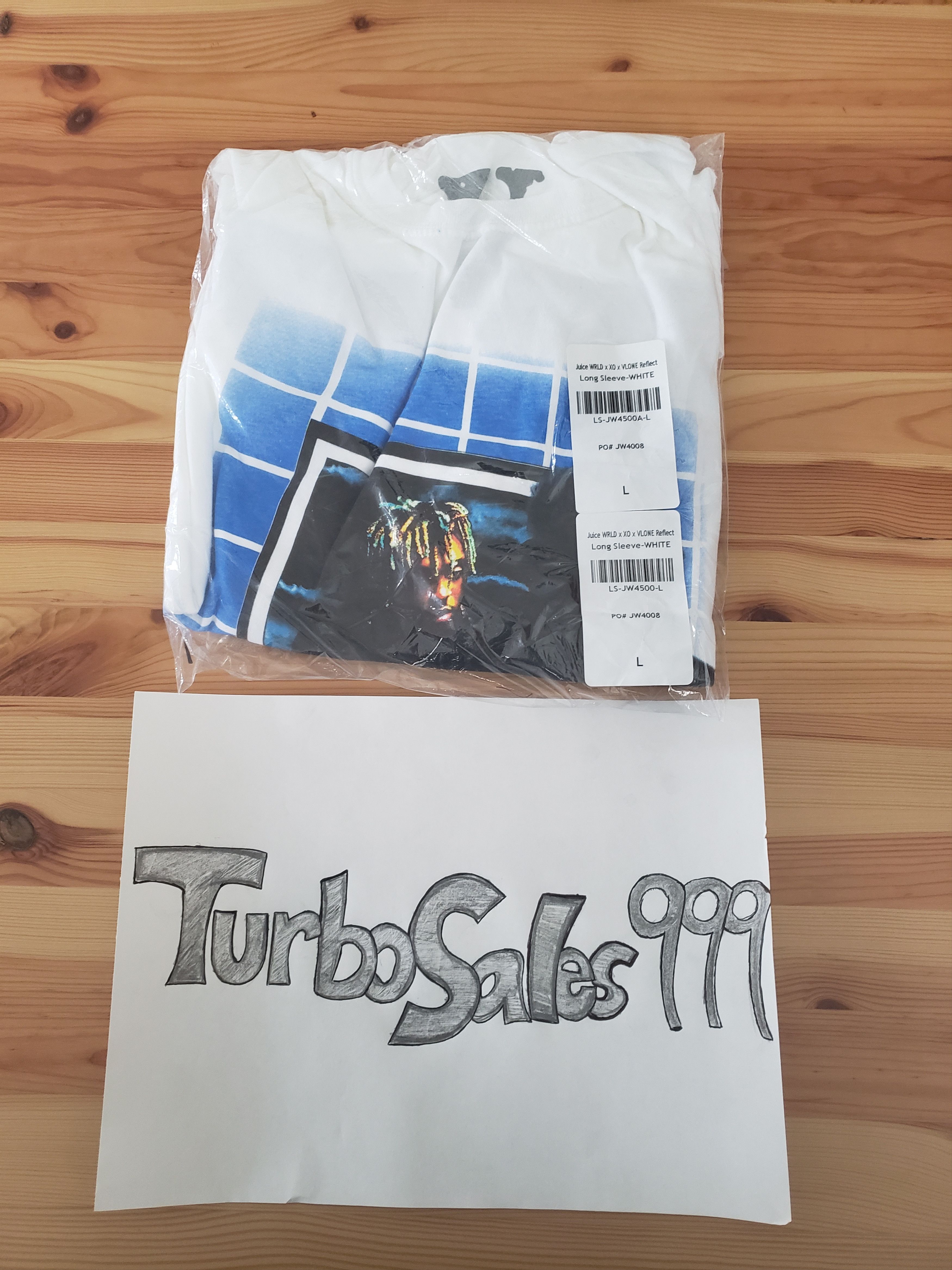 Vlone Vlone reflective long sleeve | Grailed