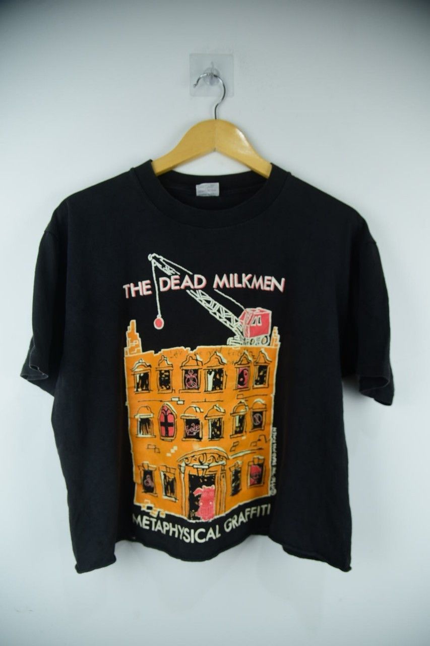Vintage Vintage The Dead Milkmen T-Shirts (Cropped T-Shirts) | Grailed