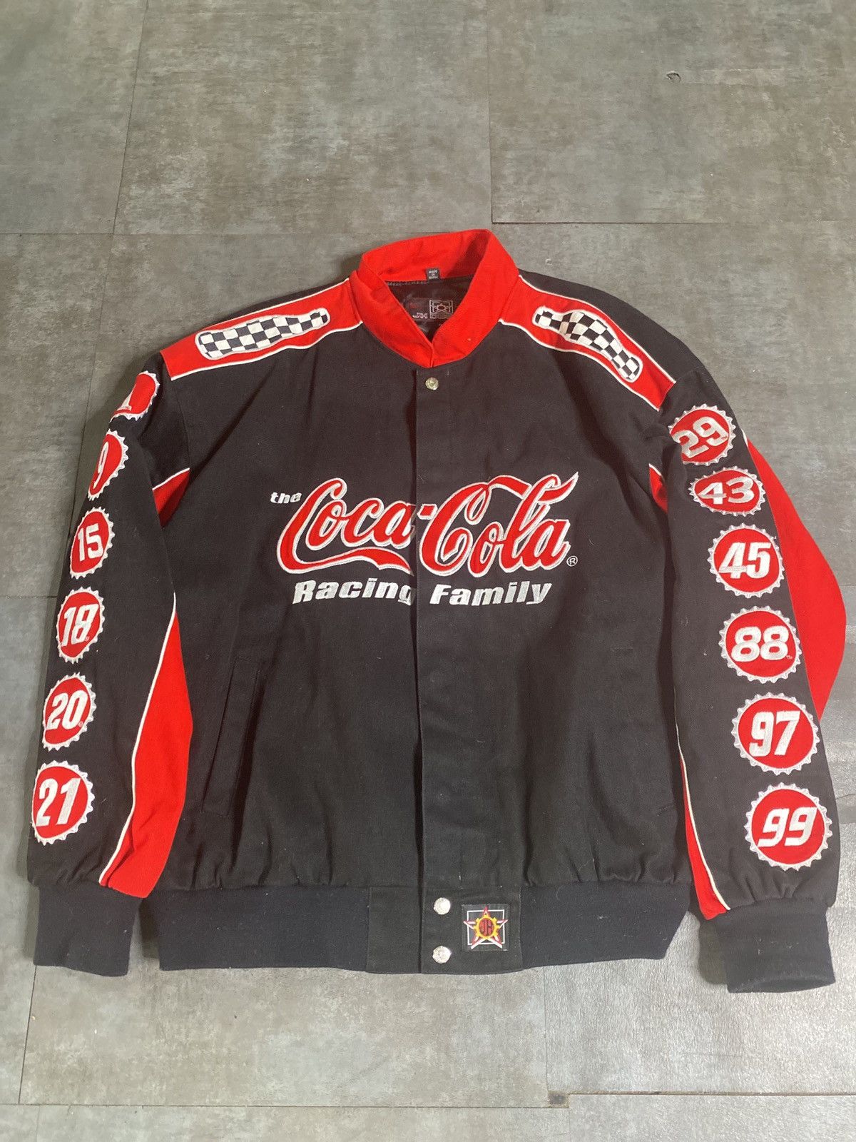 NASCAR × Vintage Vintage 90’s nascar Coca Cola race team jacket. | Grailed