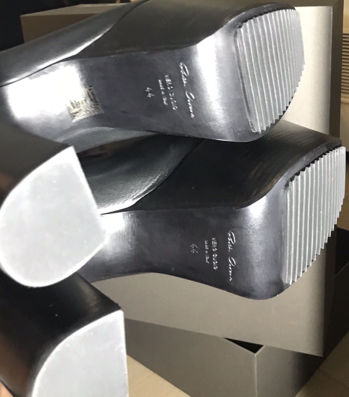 Rick Owens Rick Owens Kiss Boot size 44 / 11US | Grailed