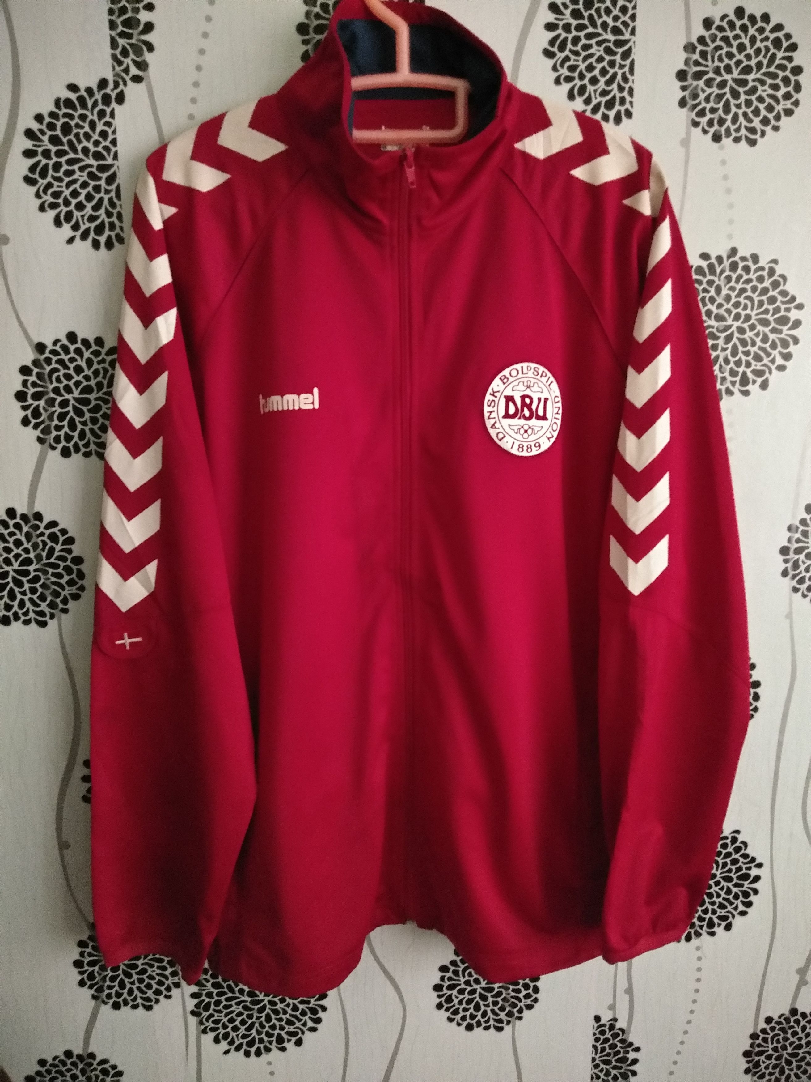Hummel Hummel DBU DANSK BoldSpil Denmark Football Club Jacket | Grailed