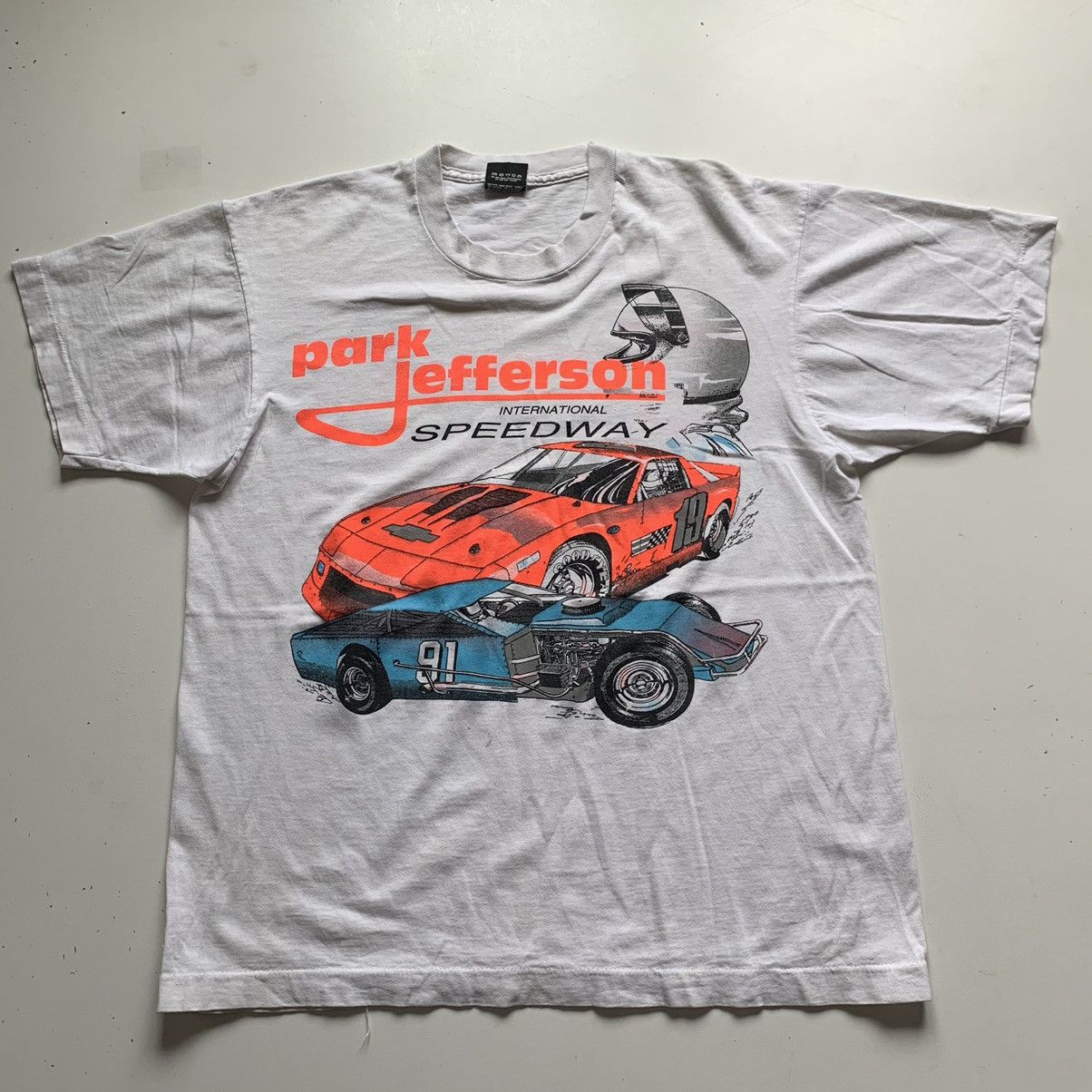 Racing × Vintage Vintage 90s Racing t shirt | Grailed
