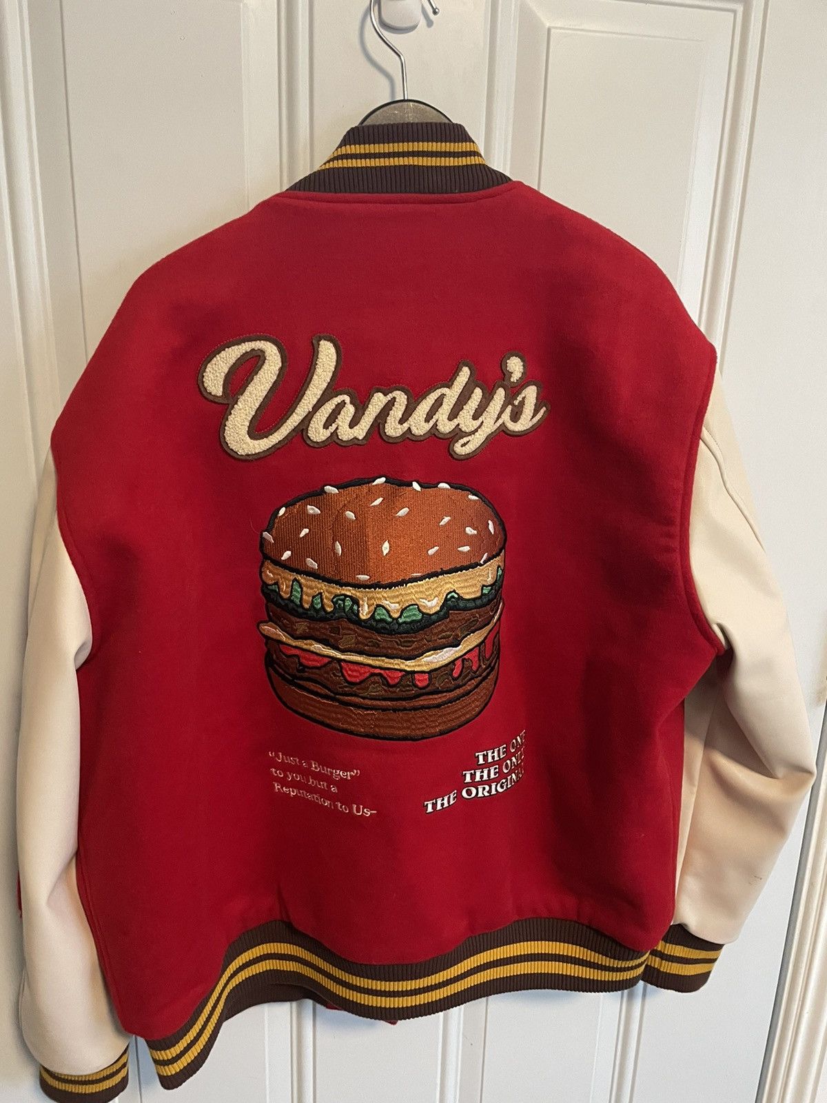 Vandy The Pink Vandy the pink 4 year anniversary varsity jacket size L ...