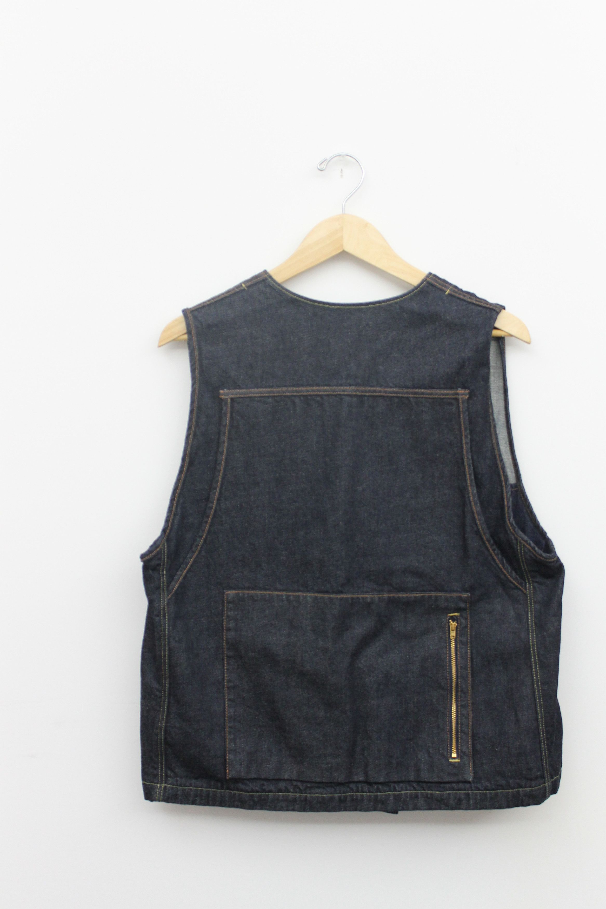Visvim Visvim Denim Fisherman Vest | Grailed