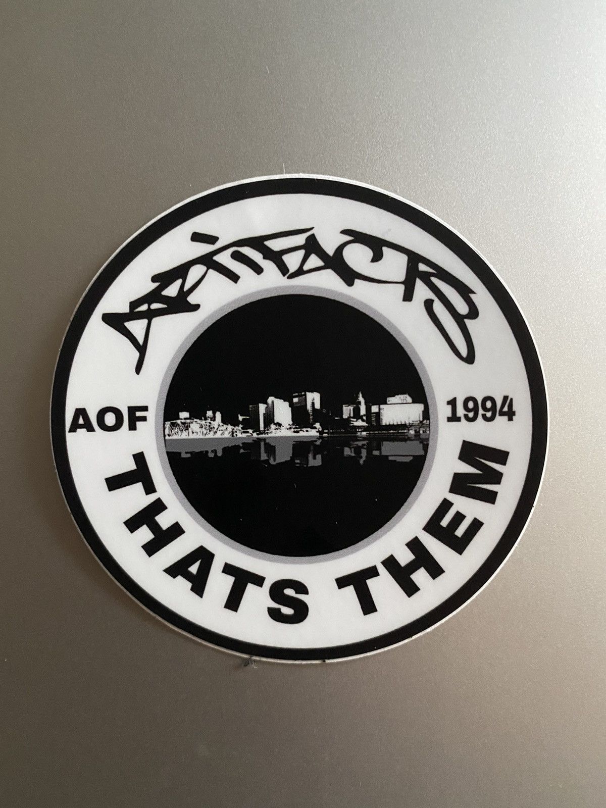 Rap Tees × Vintage Vintage Artifacts Rap Hip Hop Graffiti Sticker | Grailed