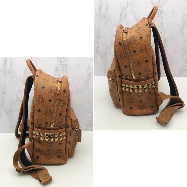 MCM MCM Brown Backpack Bag | Grailed