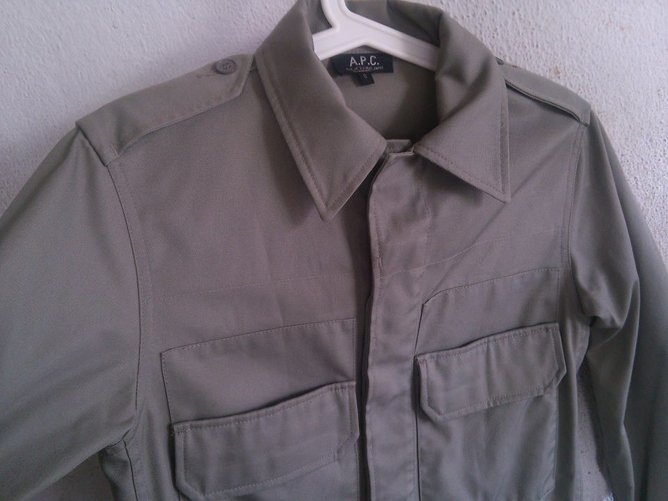 A.P.C. APC POCKETS MILITARY JACKET | Grailed