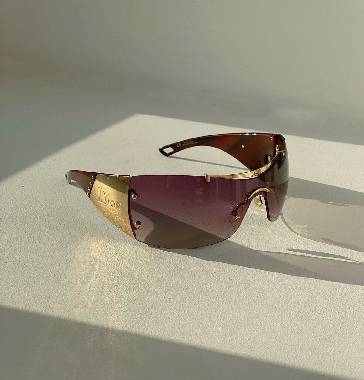 Dior × John Galliano × Vintage DIOR Diorito 2 Mask Sunglasses | Grailed